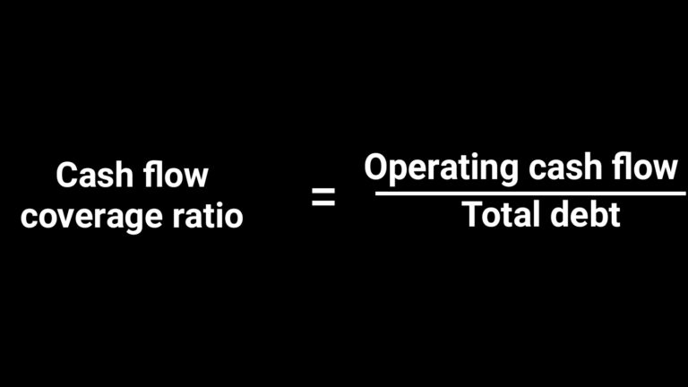 Cash Flow Coverage Ratio: Formula and Example (2024)